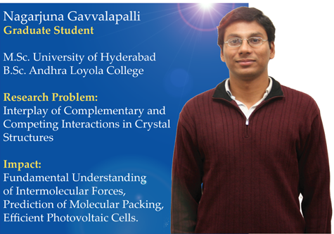Nagarjuna Gavvalapalli's Page - A DV Group Member at UMass Amherst